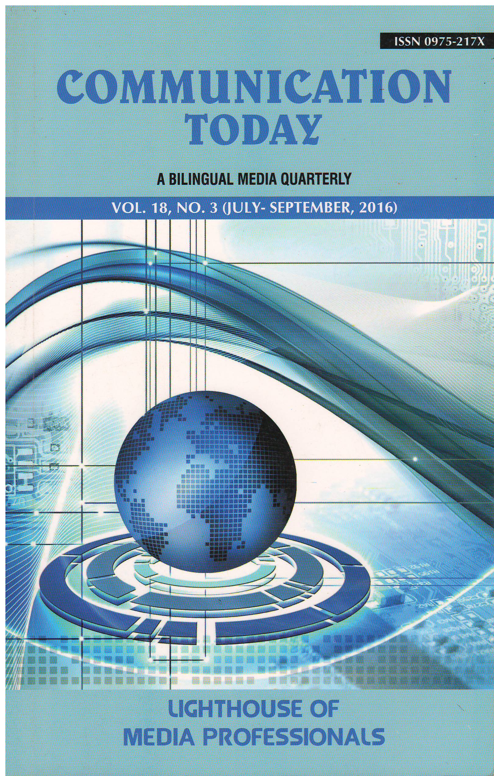 Cover Pages – Communication Today